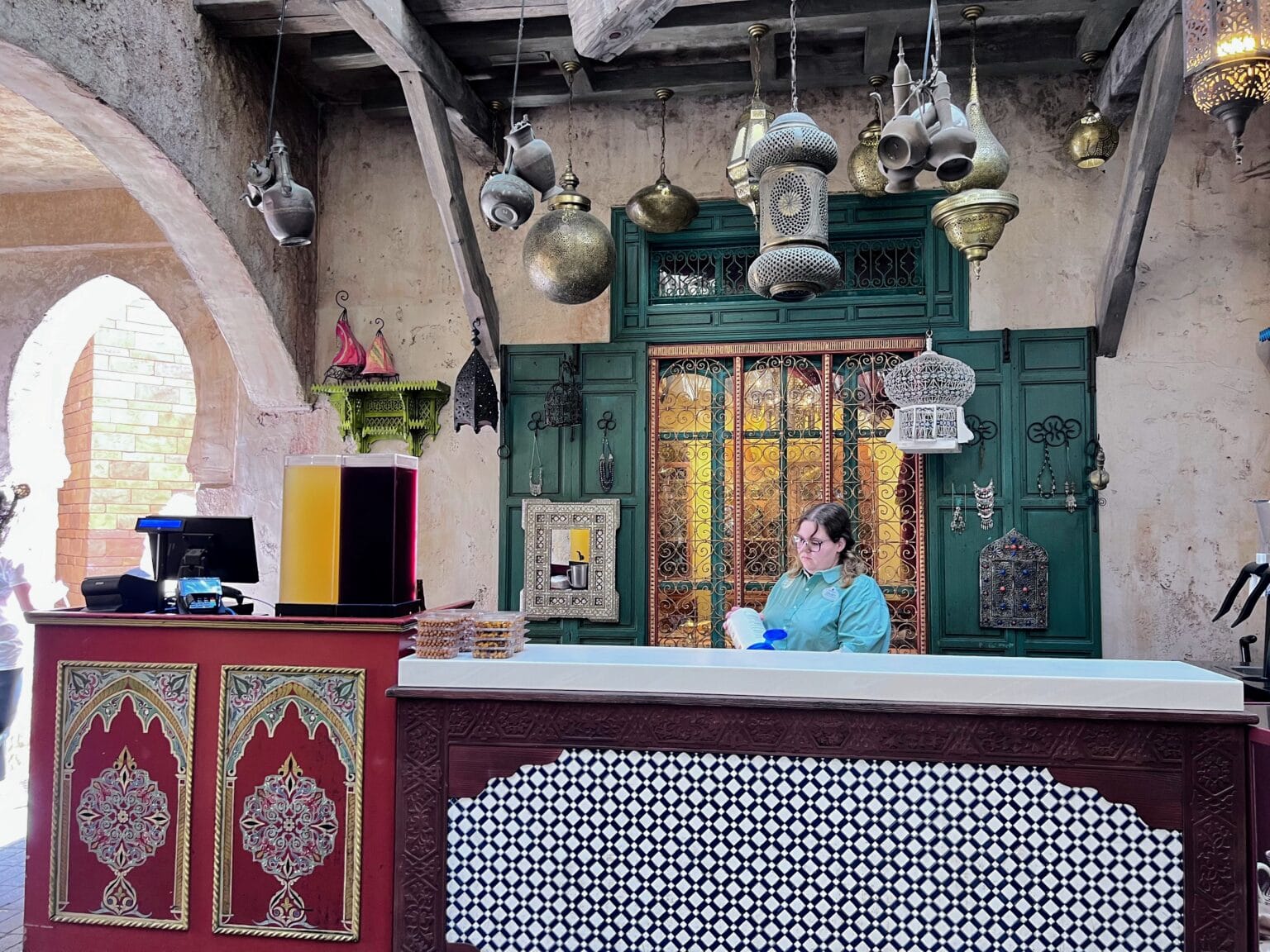 The BEST Drinks and Snacks from the Morocco Pavilion (Drinking Around ...