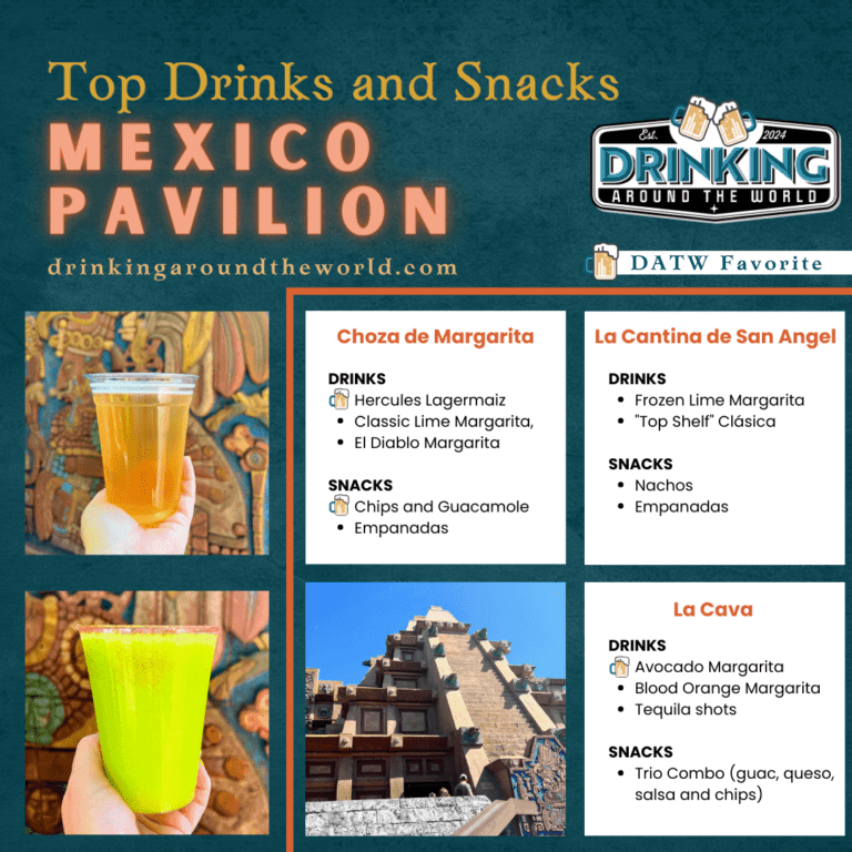 The BEST Drinks and Snacks from the Mexico Pavilion (Drinking Around ...