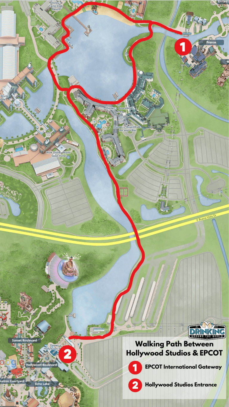 How to Get from EPCOT to Hollywood Studios (Fastest and Easiest Ways)