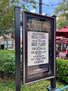 BaseLine Tap House Review: The Best Bar at Hollywood Studios | Drinking ...