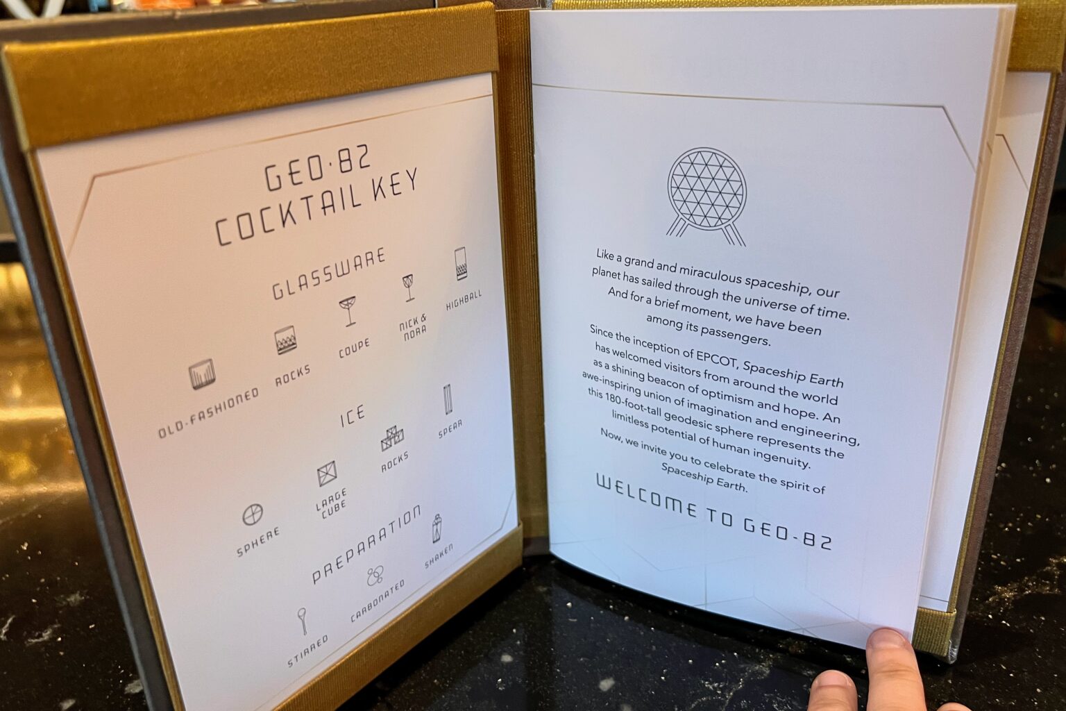 GEO-82 Lounge at EPCOT: Full Review, Menu, & How to Book